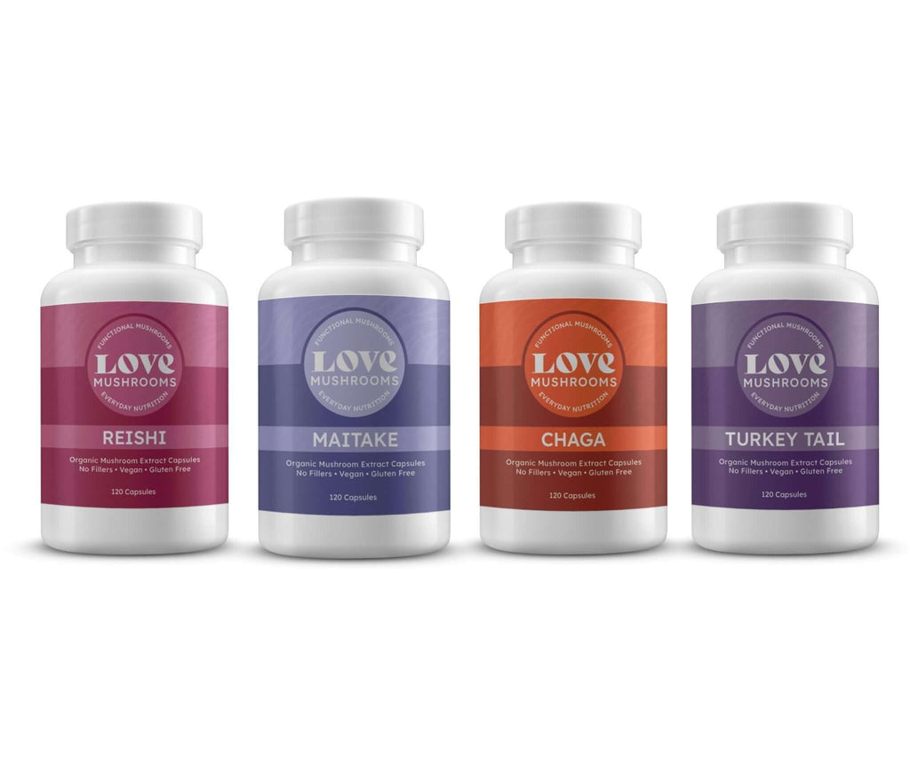 Immunity Max Four-Pack Bundle - Love Mushrooms